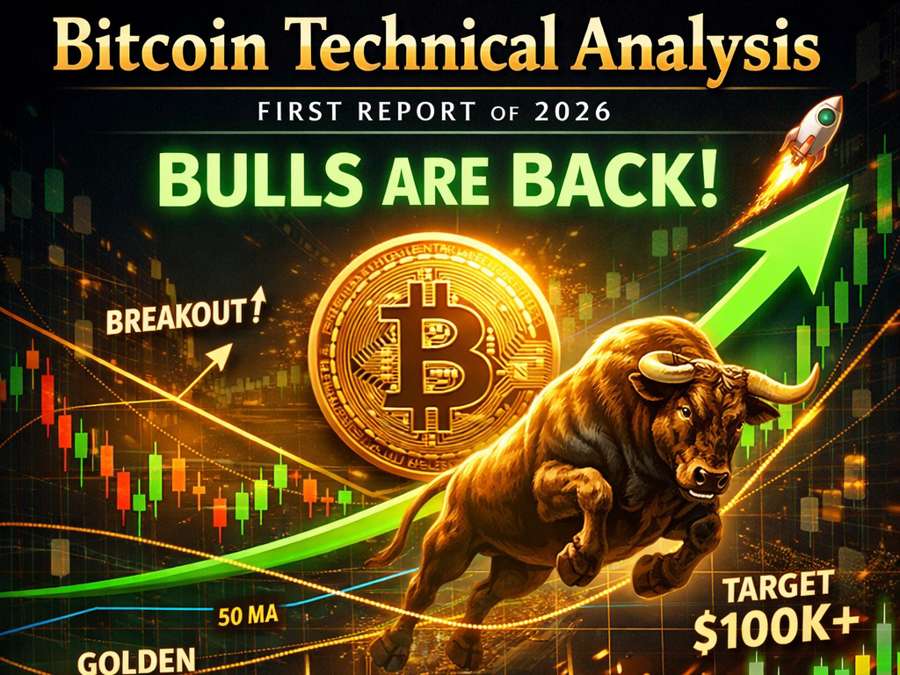 The 1st Bitcoin Technical Analysis of Year 2026 and Bulls are Back ...