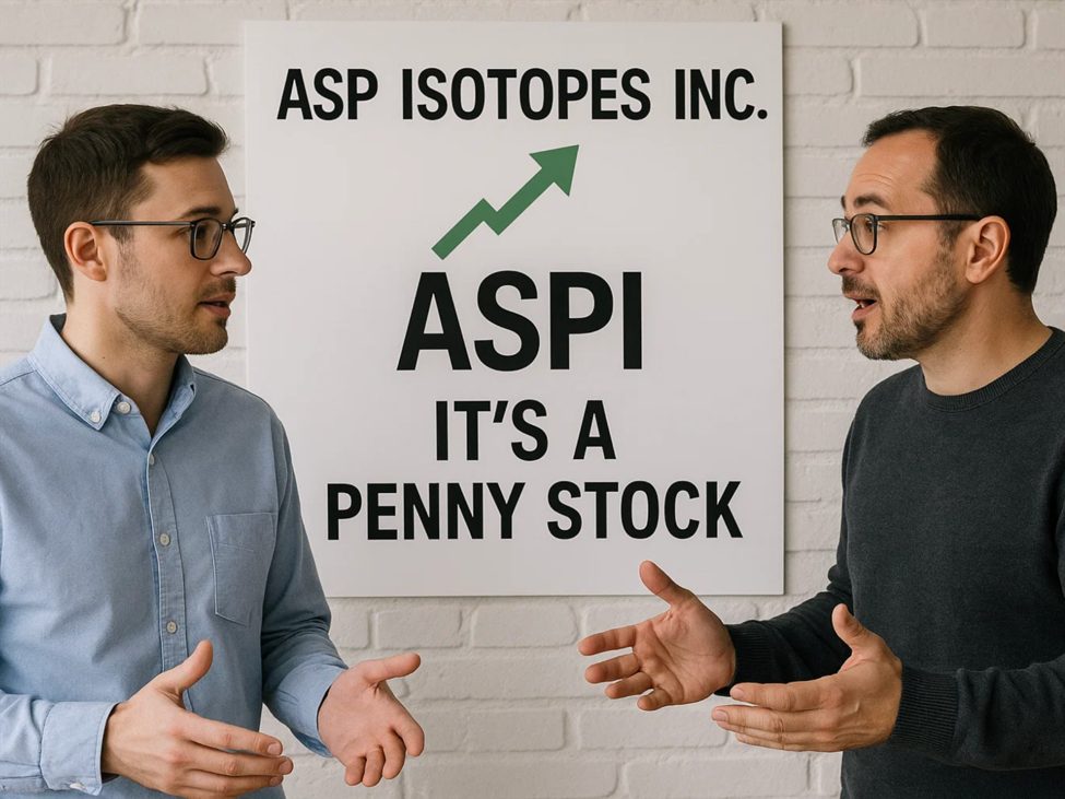 ASP Isotopes Inc. - 2 Guys Talking About ASPI Stock. It's a Penny Stock ...