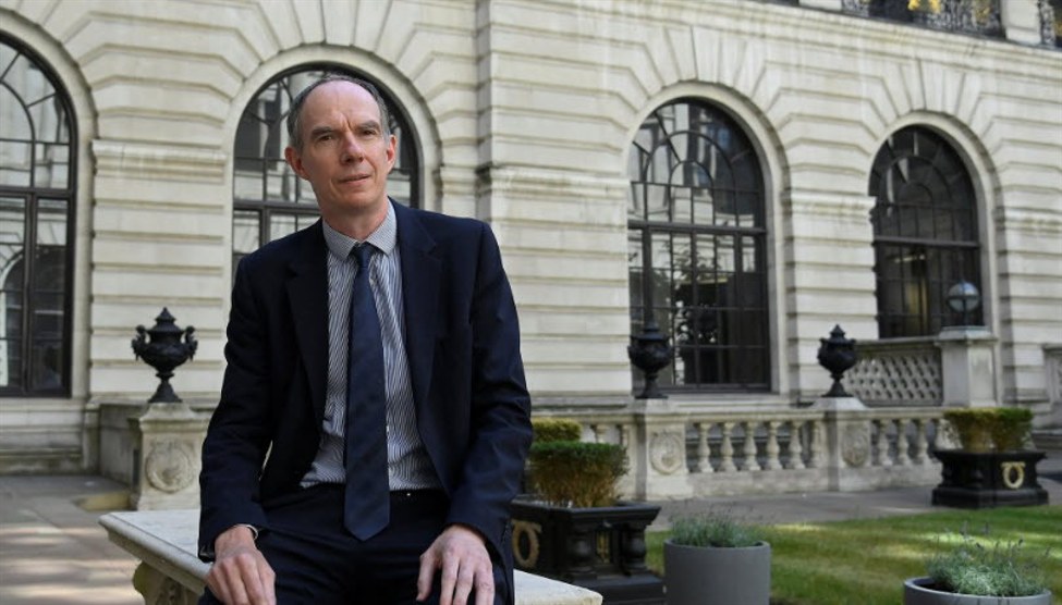 Bank of England Deputy Governor Dave Ramsden speaking Wednesday ...