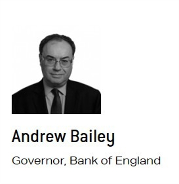 Bank of England Governor Bailey and Deputy Breeden are speaking ...