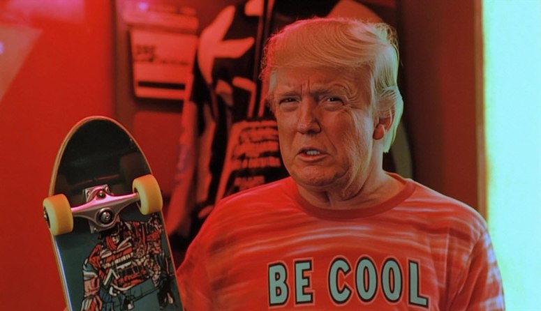 Trump says to "be cool" as everything is going to work out well ...