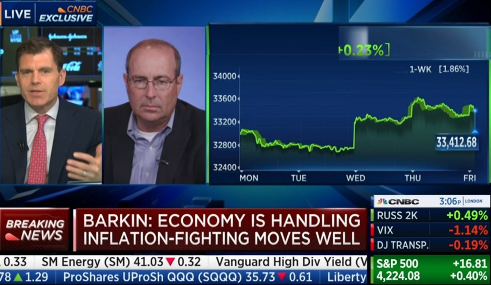 Fed Barkin. Would like to see a period of sustained inflation under ...