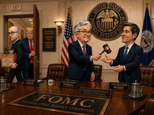 No Surprise: Fed's Miran submits resignation from Fed Board with Warsh ...
