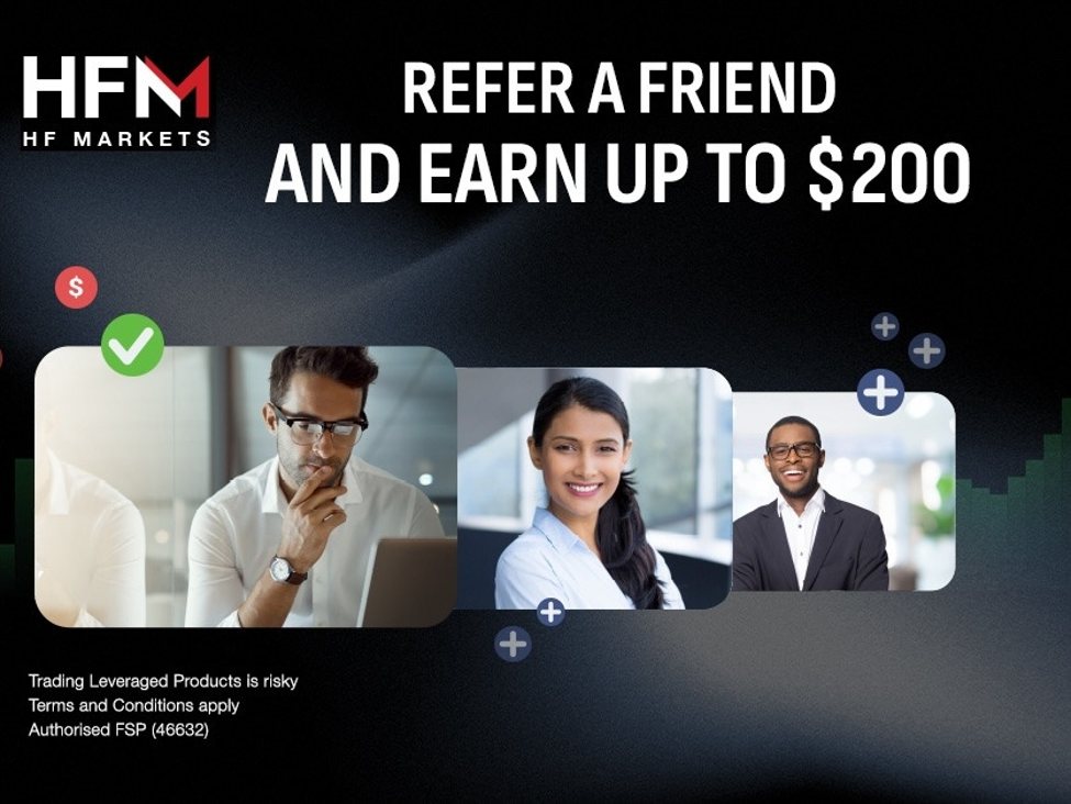 Introduce Friends to HFM and Earn Up to $200! | investingLive