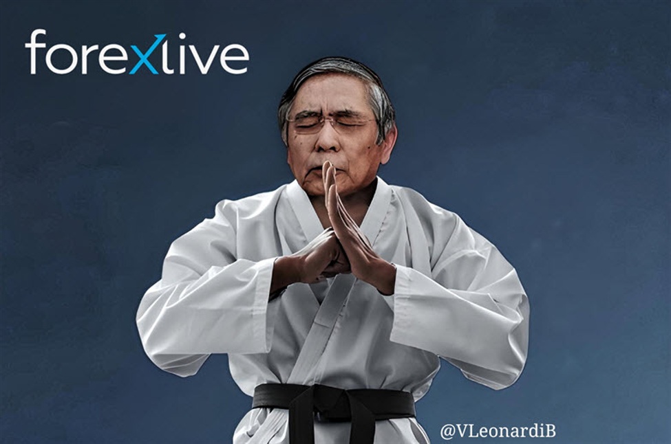 The Bank of Japan is considering revising its inflation forecasts ...