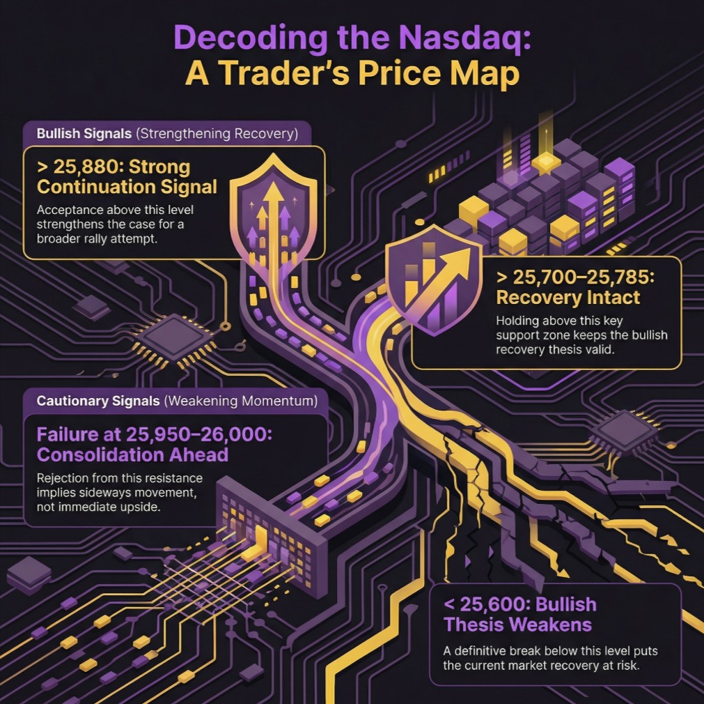 Live Nasdaq Technical Analysis for Today | investingLive