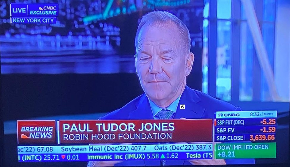 Paul Tudor Jones: Very challenging situation for the Fed | investingLive