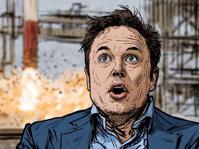 Nasdaq falls as some of the momentum names reverse. SpaceX gives back ...