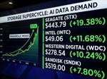 The storage supercycle is going parabolic. Huge moves in STX and SNDK ...