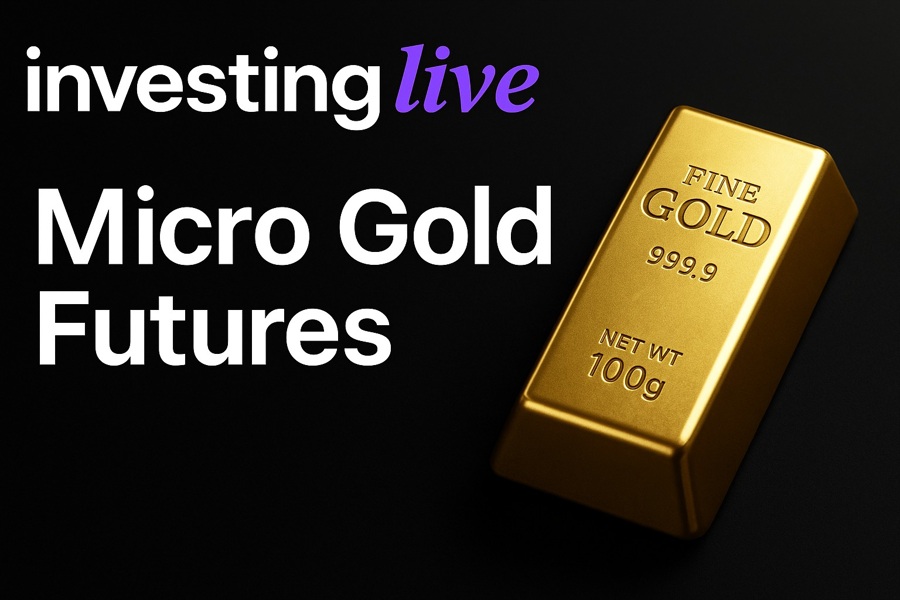 Micro Gold Futures Trading Map for Today | investingLive