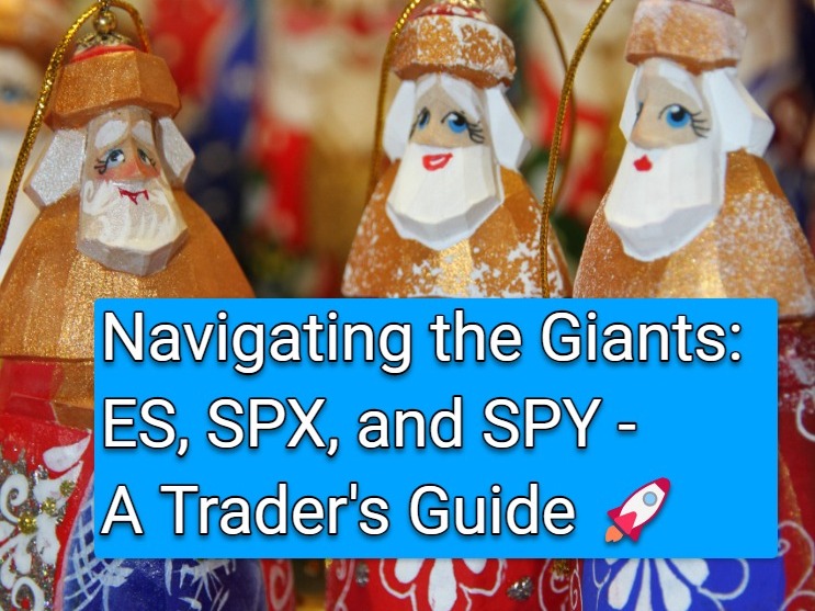 Mastering the art of trading: Futures vs Index vs ETF, example ES vs ...