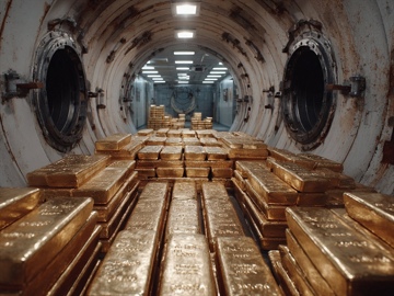 Tether now holds 140 tons of gold worth $24 billion in a Swiss nuclear ...