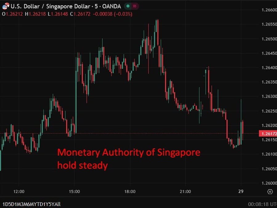 Singapore MAS hold policy steady, maintains S$NEER appreciation as ...