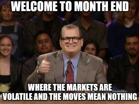 US dollar bounces around on month-end flows | investingLive