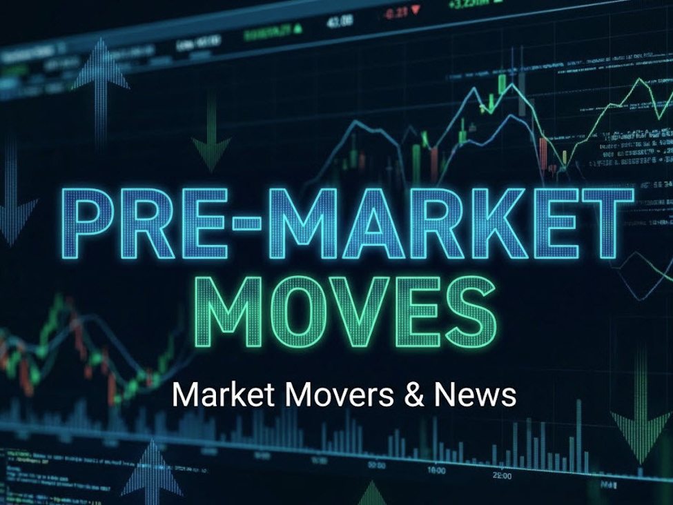 US stock market futures point to a flat open but there are some market ...