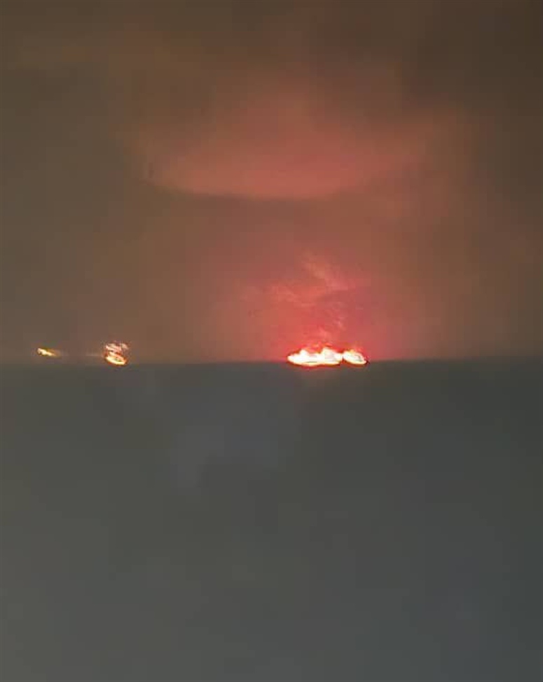 More details coming in on the 3 ships on fire in the Gulf of Oman near ...
