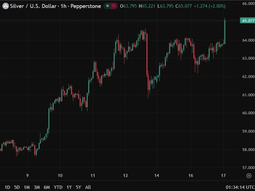Silver hits record ~US$65 per ounce on tight supply and strong demand ...